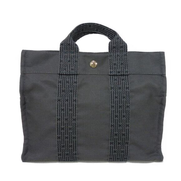 Hermès | Bags | Herms Herline Grey Canvas Tote Bag Preowned | Poshmark